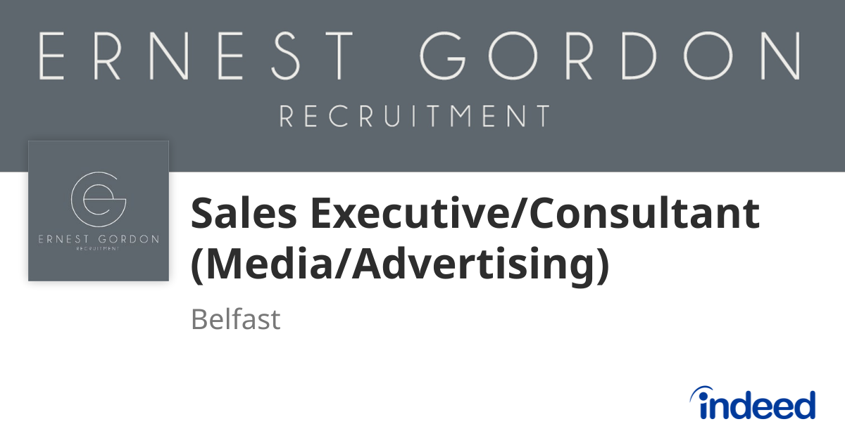 Sales Executive/Consultant (Media/Advertising) - Belfast - Indeed.com
