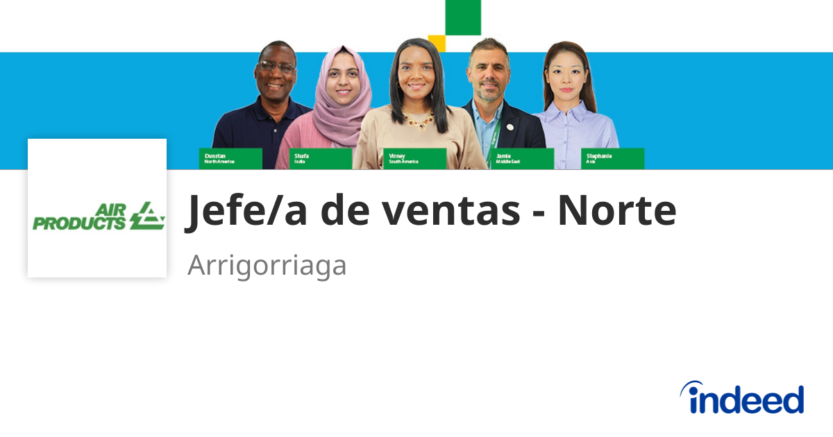 Jefe/a de ventas - Norte - 48480 Arrigorriaga, Vizcaya provincia ...