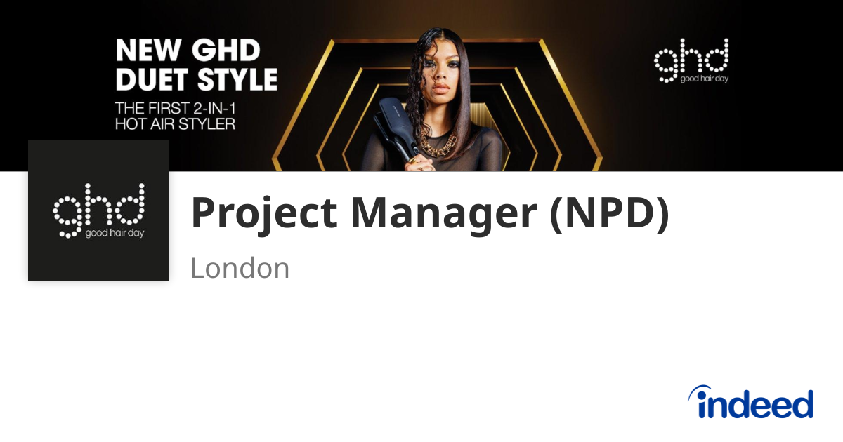 Project Manager (NPD) - London W1D - Indeed.com
