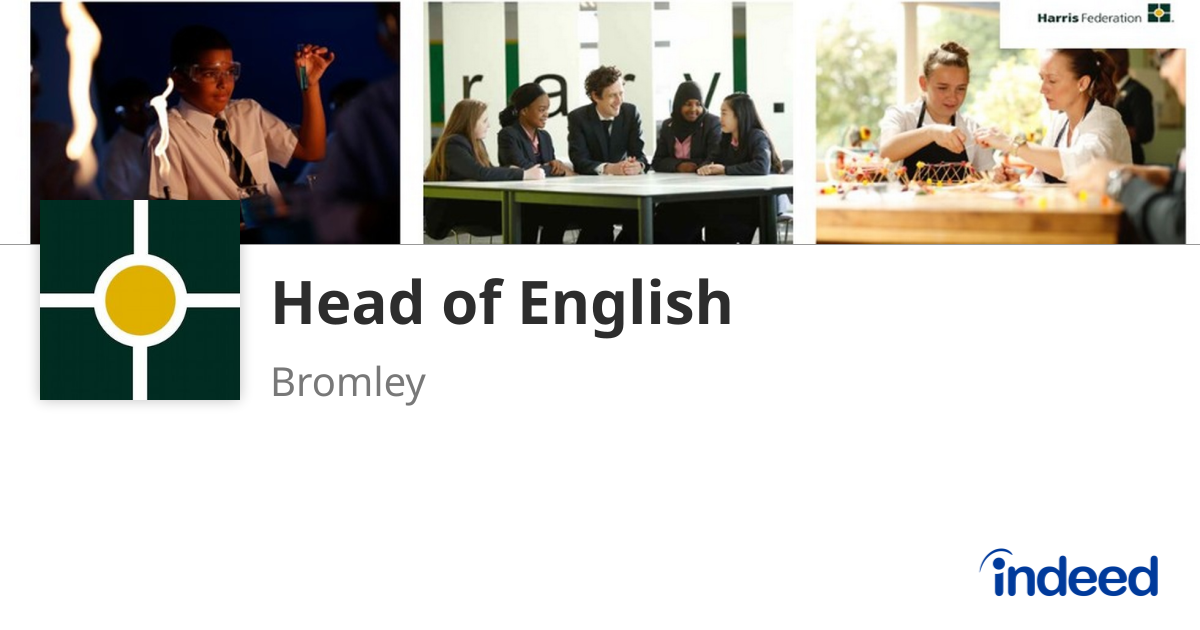 Head of English - Bromley - Indeed.com