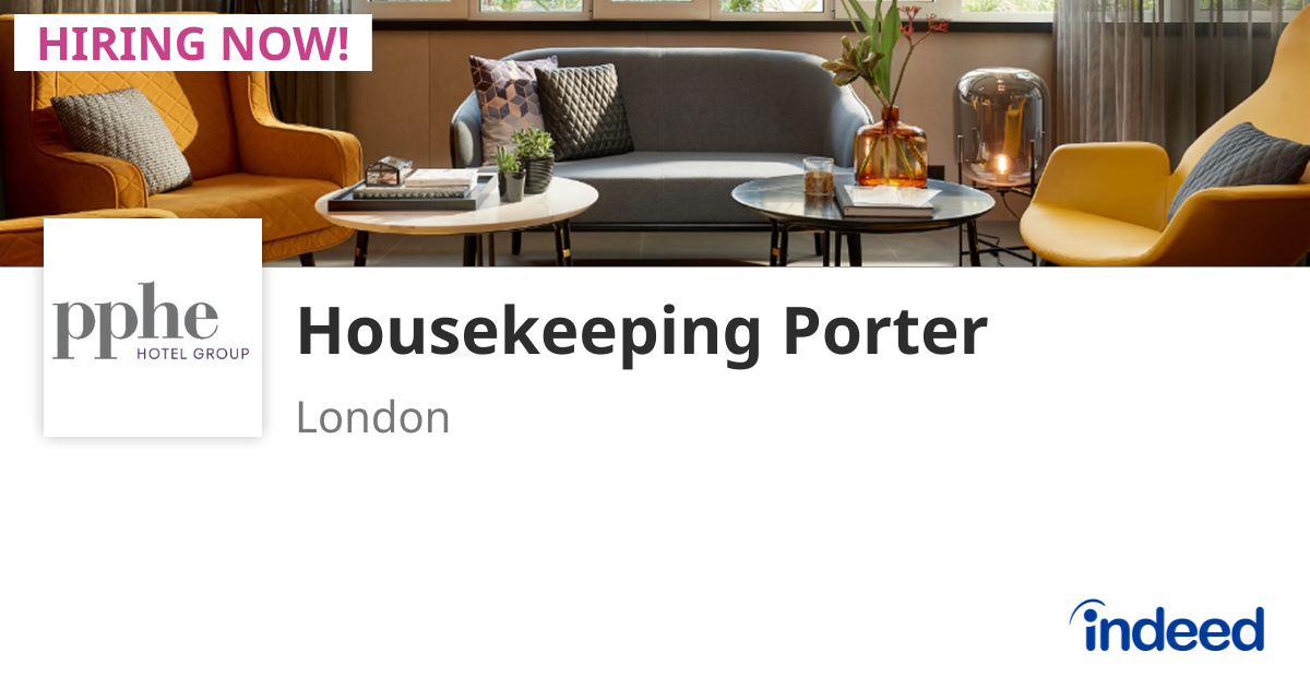 Housekeeping Porter - London SE1 7DP - Indeed.com