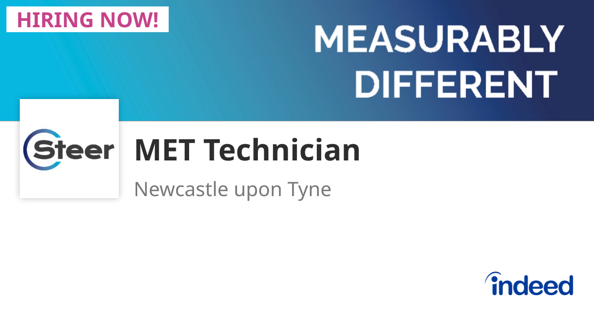 MET Technician - Newcastle upon Tyne - Indeed.com
