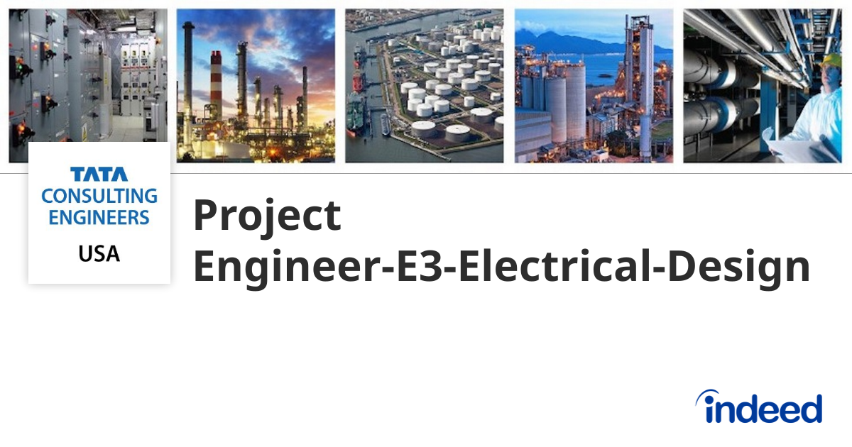 Project Engineer-E3-Electrical-Design Engineering - Noida, Uttar ...