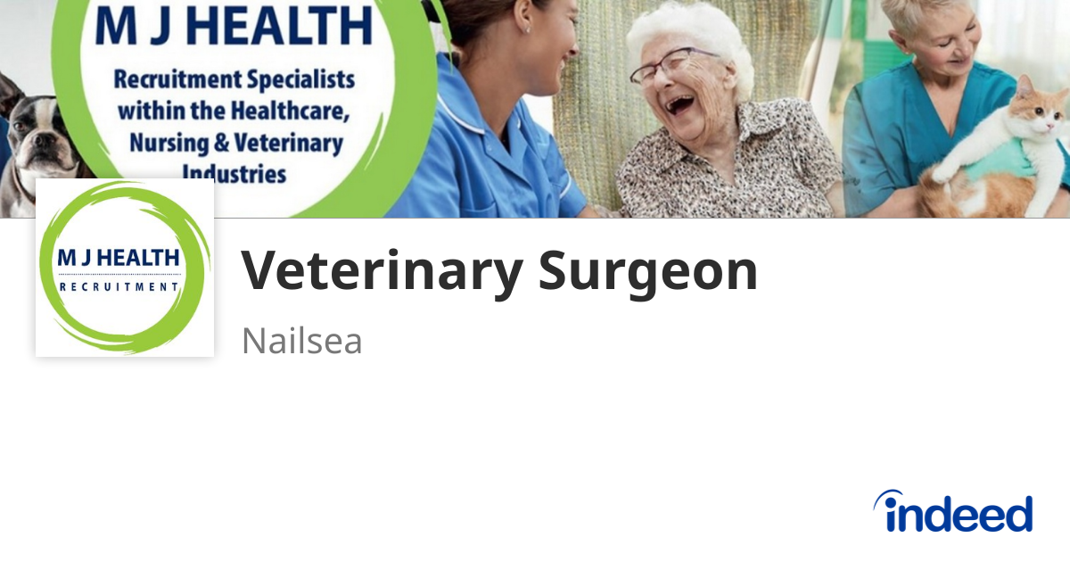 Veterinary Surgeon - Nailsea BS48 - Indeed.com