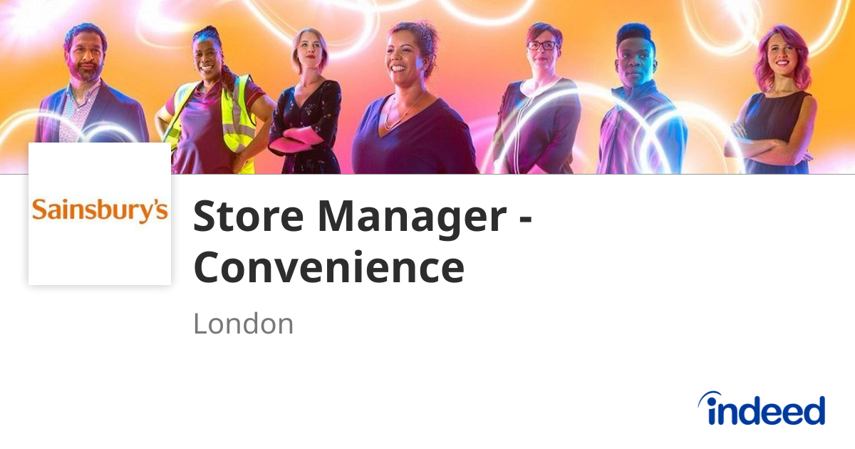 Store Manager - Convenience - London TW15 2UF - Indeed.com