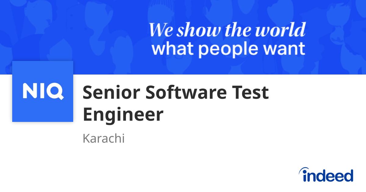 Senior Software Test Engineer - Karachi - Indeed.com
