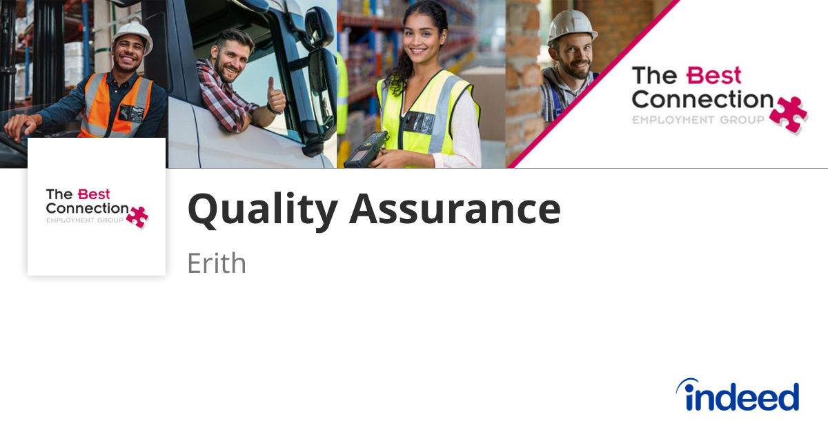 Quality Assurance - Erith - Indeed.com