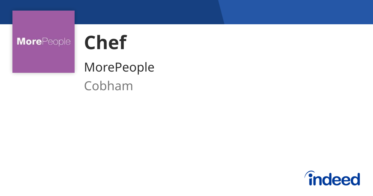 Chef - Cobham - Indeed.com