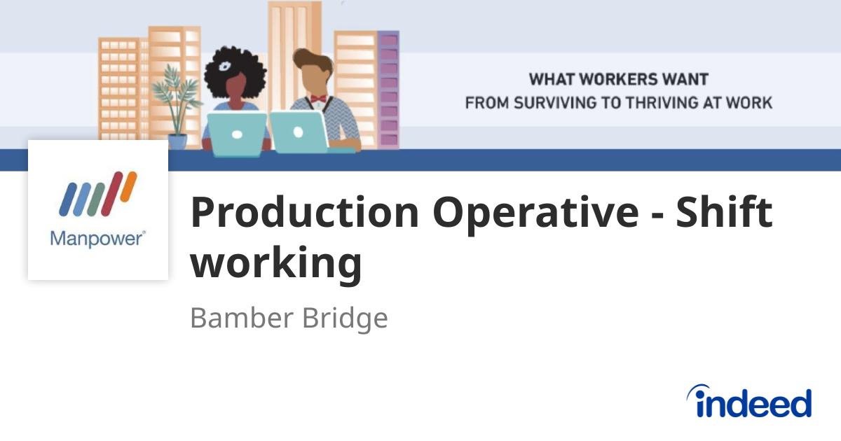 Production Operative - Shift working - Bamber Bridge PR5 6GS - Indeed.com