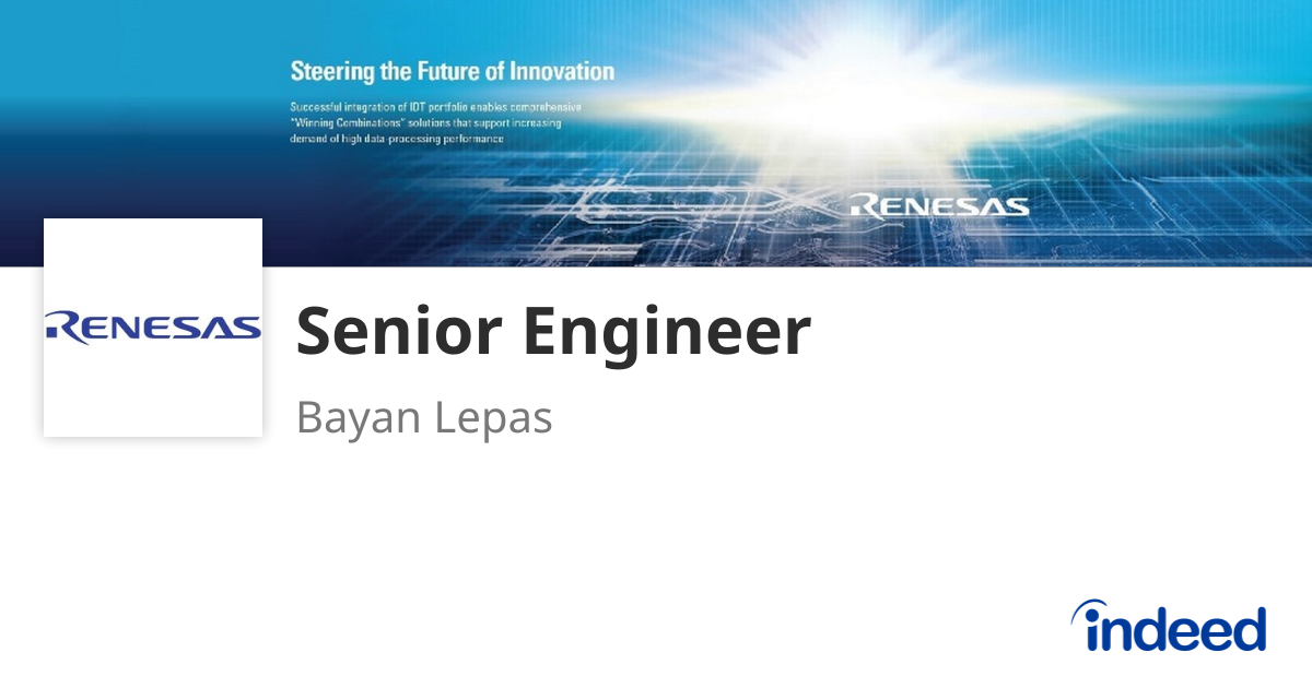 NPD Engineer – Assembly Process - Bayan Lepas - Indeed.com