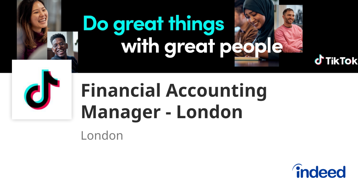 Financial Accounting Manager - London - London - Indeed.com