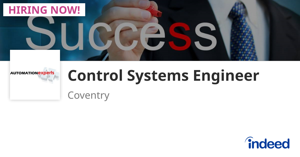 Control Systems Engineer - Coventry CV2 - Indeed.com