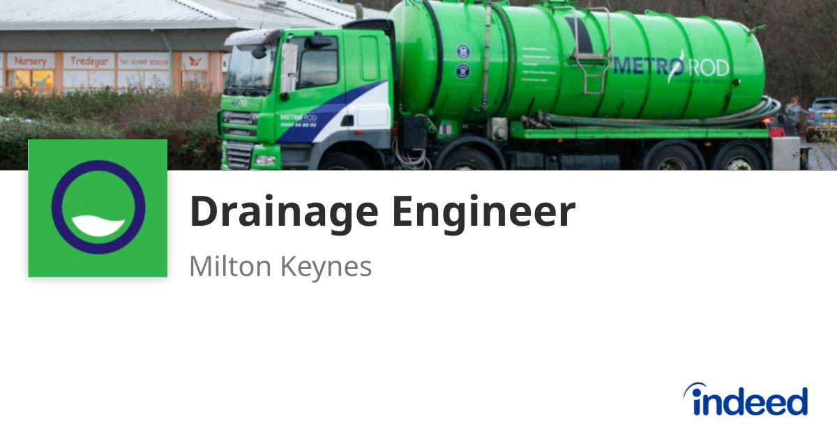 Drainage Engineer - Milton Keynes MK10 - Indeed.com