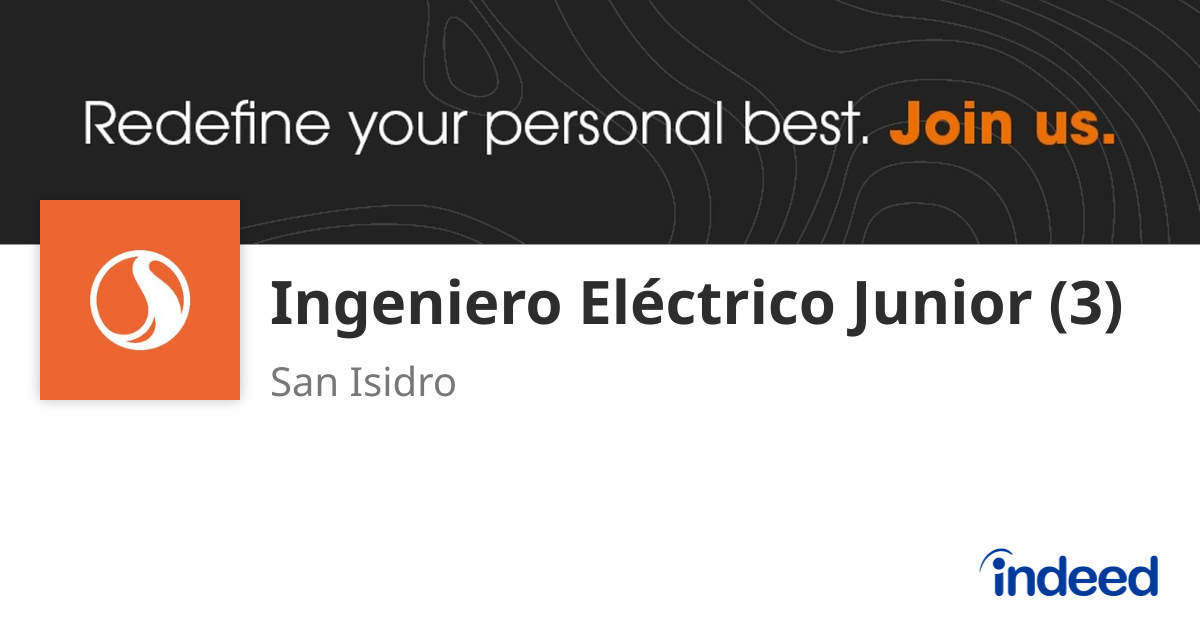 Ingeniero Eléctrico Junior (3) - San Isidro, Alicante provincia - Indeed.com