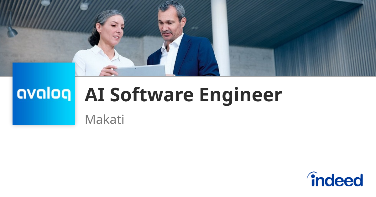 AI Software Engineer - Makati - Indeed.com