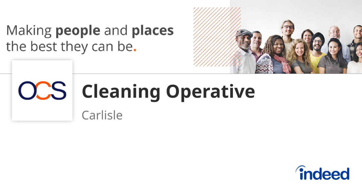 Cleaning Operative - Carlisle CA1 2SB - Indeed.com