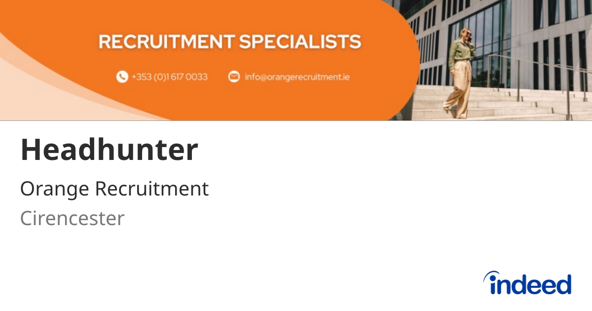 Headhunter - Cirencester GL7 5XL - Indeed.com