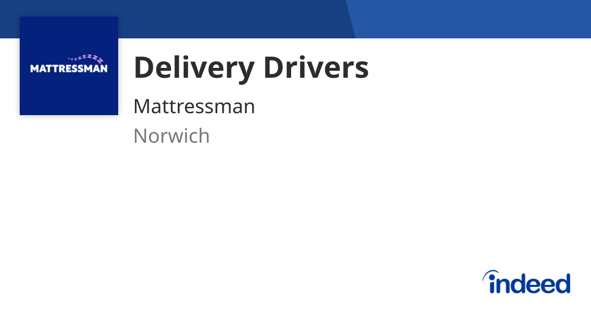 Delivery Drivers - Norwich - Indeed.com