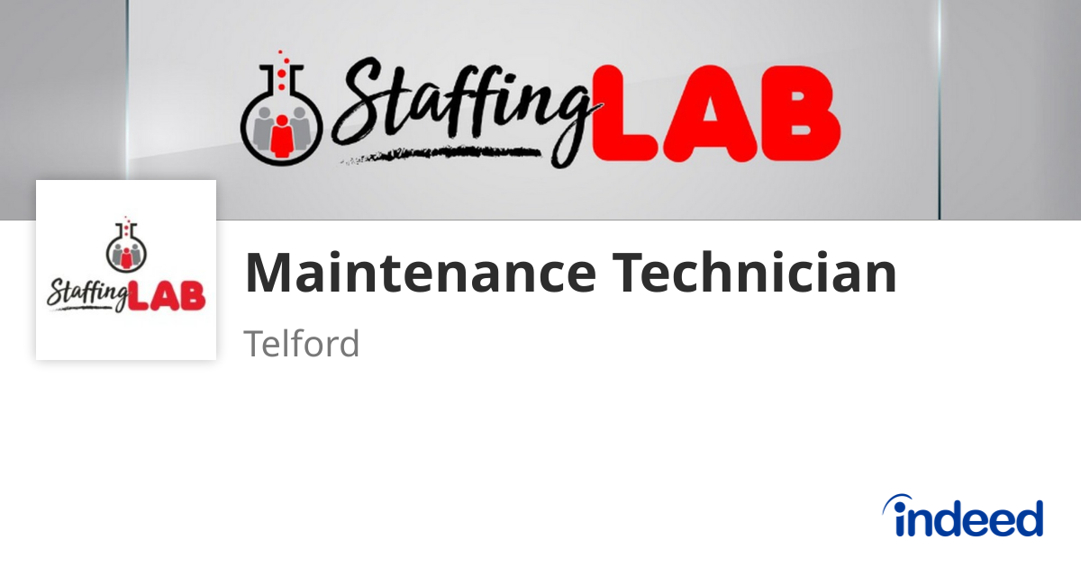 Maintenance Technician - Telford - Indeed.com