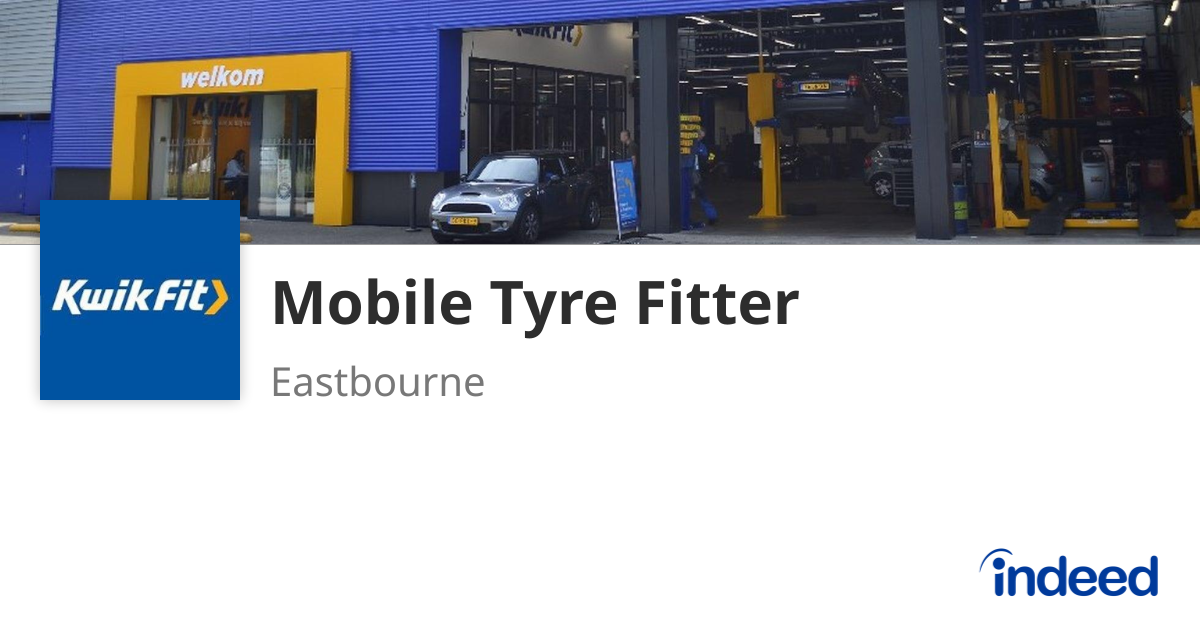 Mobile Tyre Fitter - Eastbourne - Indeed.com