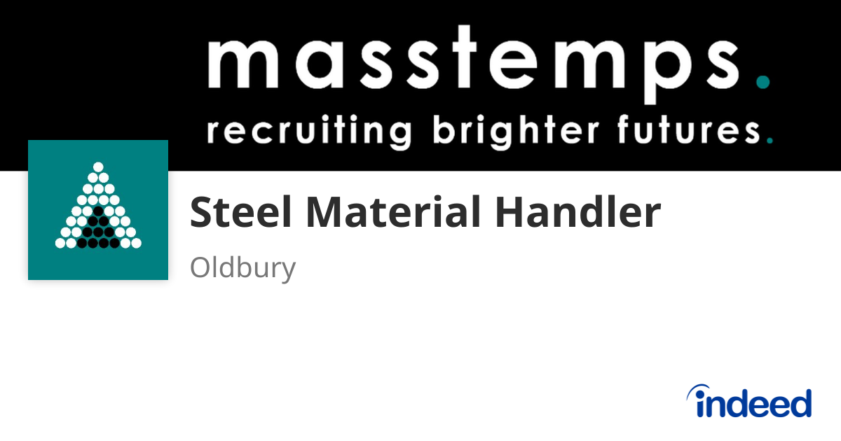 Steel Material Handler - Oldbury - Indeed.com
