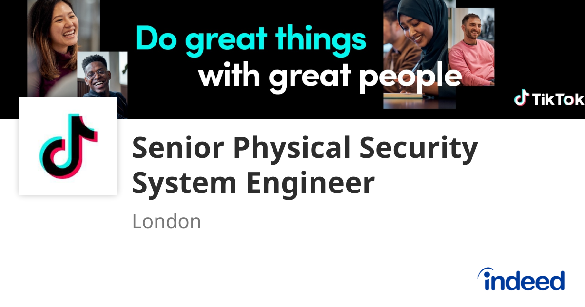 Senior Physical Security System Engineer - London - Indeed.com