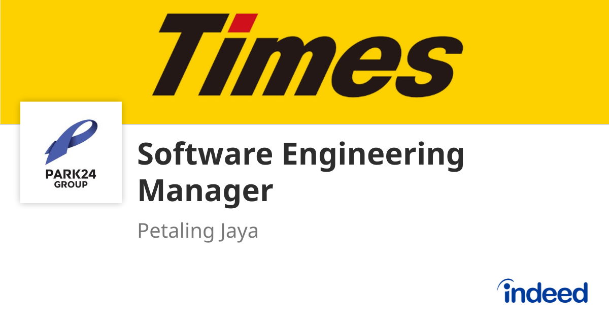 Software Engineering Manager - Petaling Jaya - Indeed.com