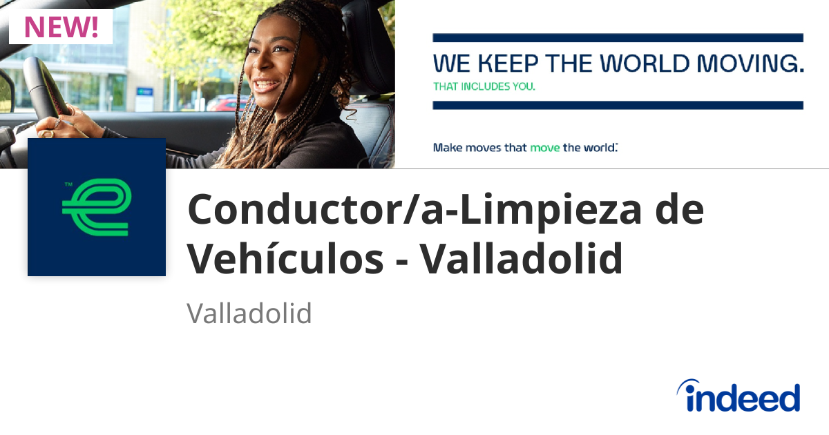 Conductor/a-Limpieza de Vehículos - Valladolid - 47007 Valladolid ...