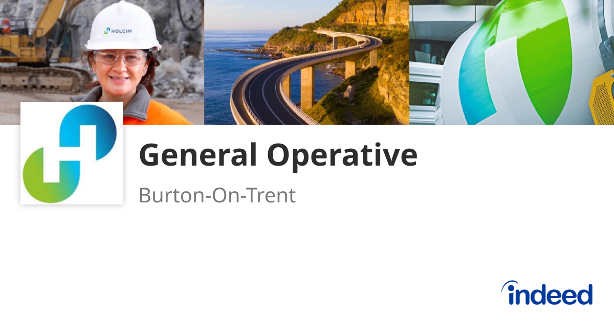 General Operative - Burton-On-Trent DE13 8EG - Indeed.com