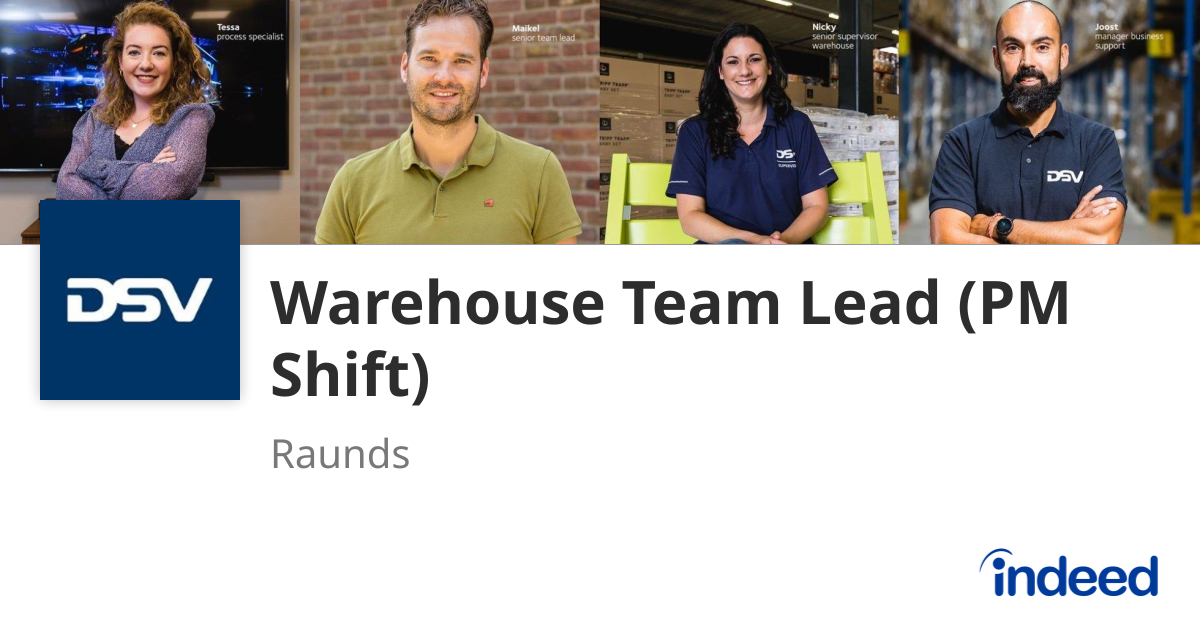 Team Lead (PM Shift) - Raunds NN9 6RJ - Indeed.com