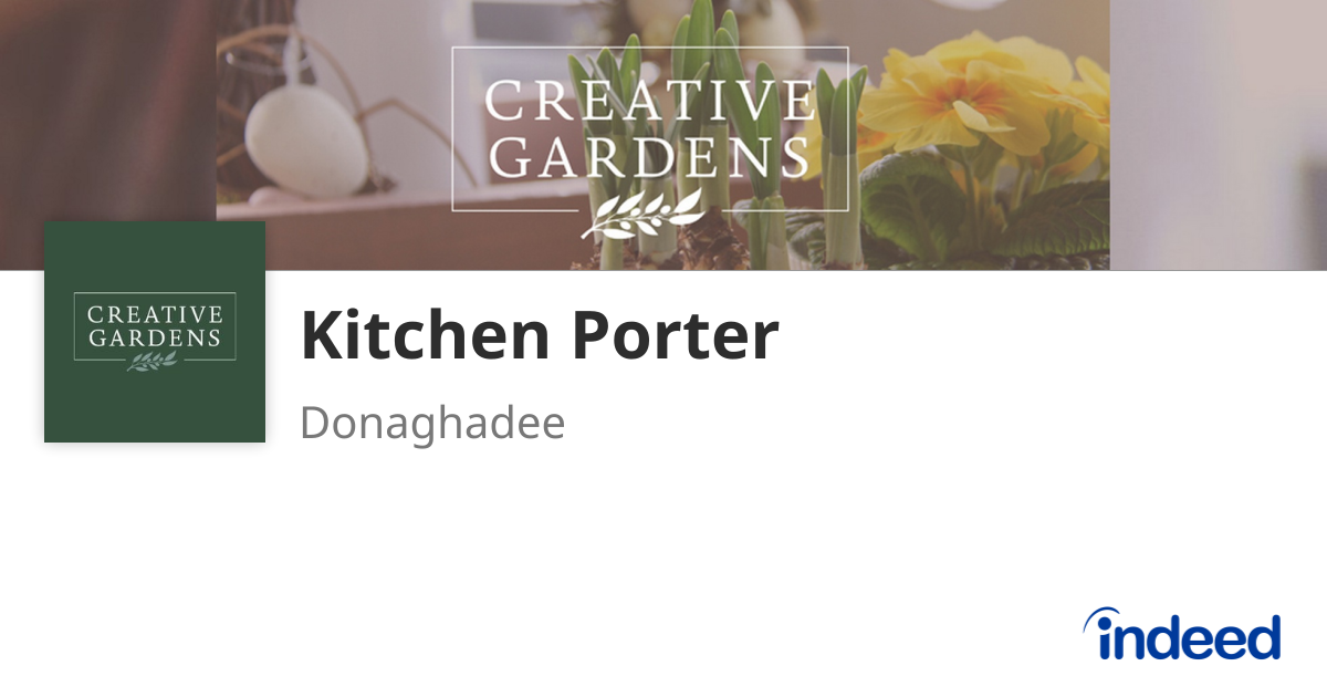 Kitchen Porter - Donaghadee BT21 0PN - Indeed.com