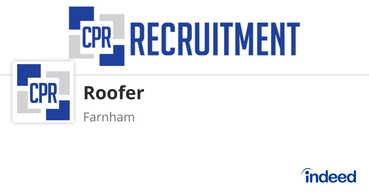 Roofer - Farnham GU9 - Indeed.com