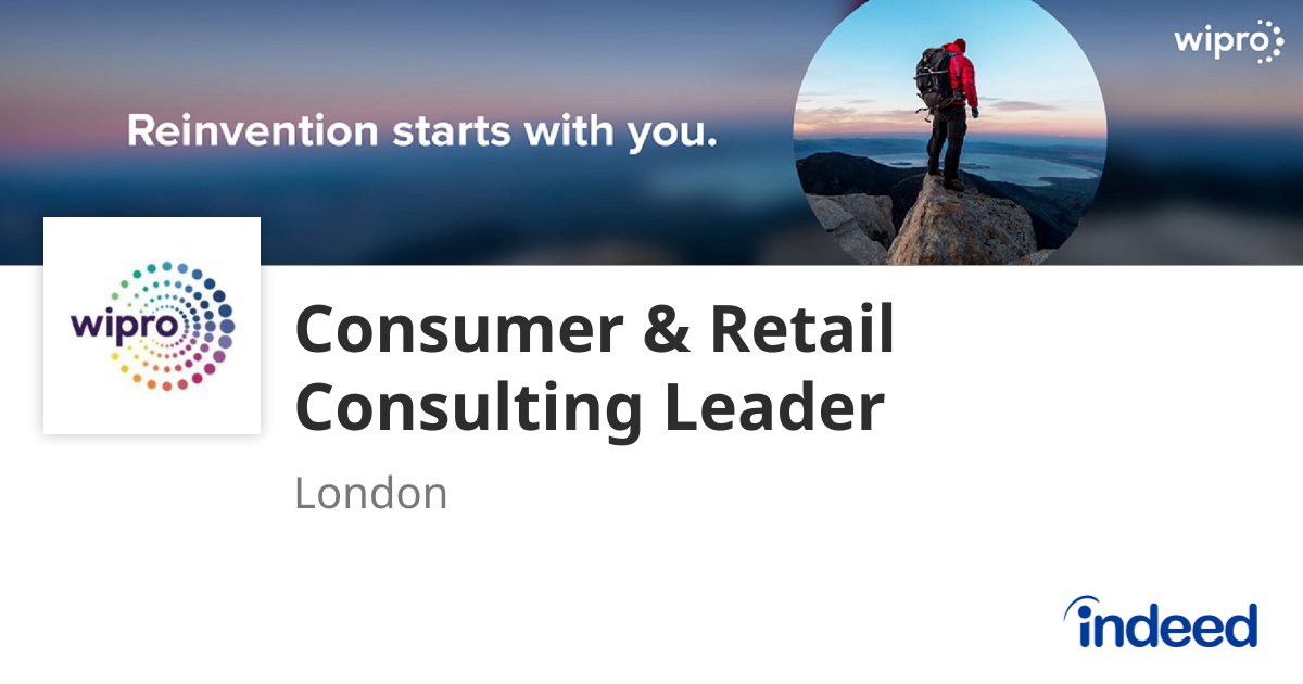 Consumer & Retail Consulting Leader - London - Indeed.com