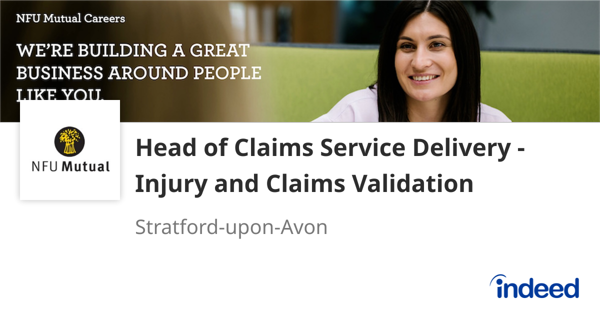 Head of Claims Service Delivery - Injury and Claims Validation ...