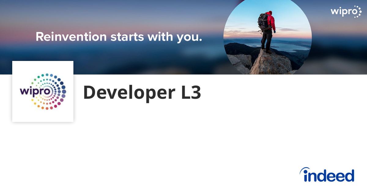 Developer L3 - Bengaluru, Karnataka - Indeed.com
