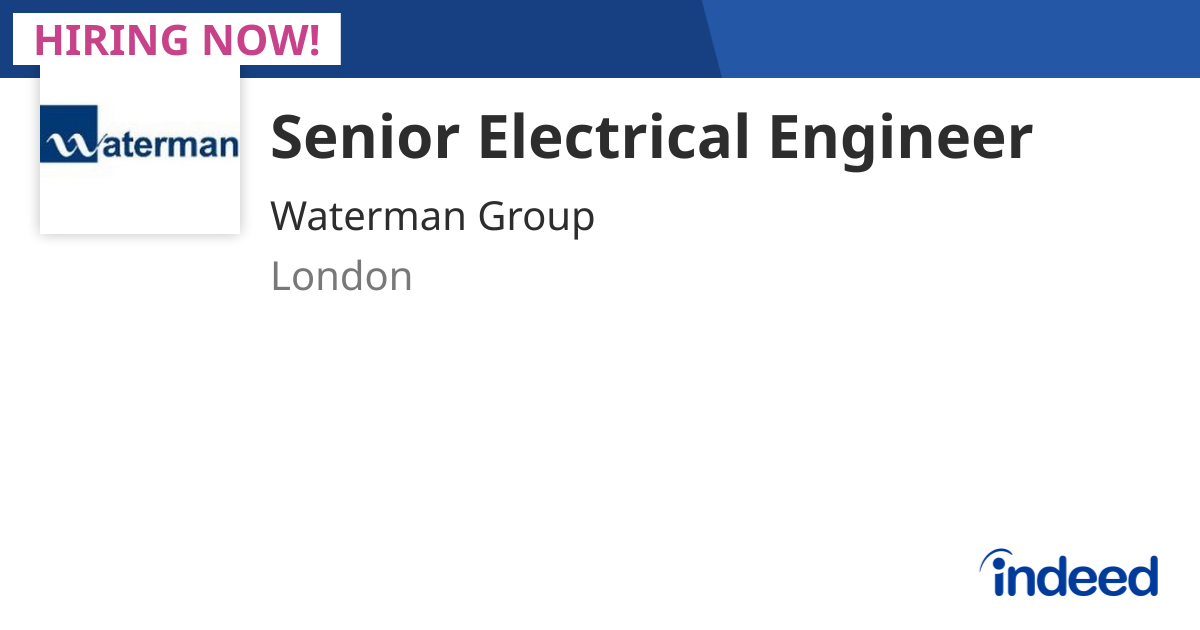 Senior Electrical Engineer - London - Indeed.com