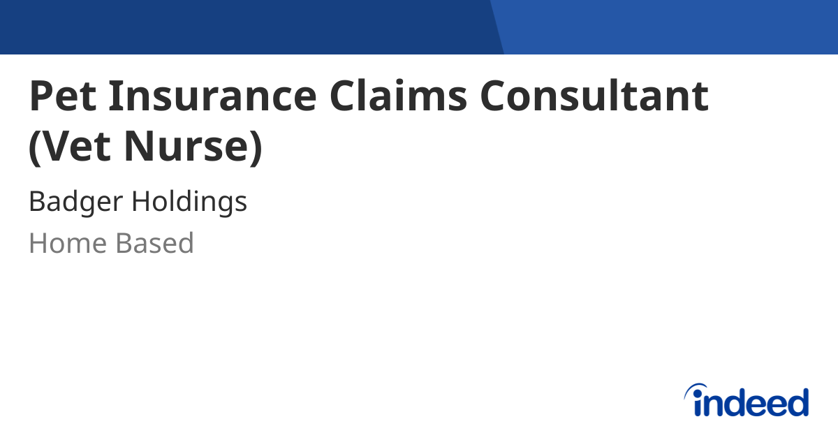 Pet Insurance Claims Consultant - George, Western Cape - Indeed.com