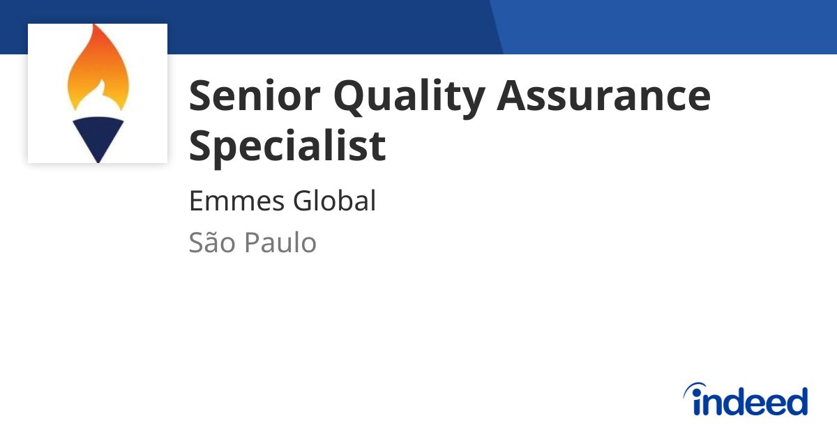 Senior Quality Assurance Specialist - Bogotá, Cundinamarca - Indeed.com