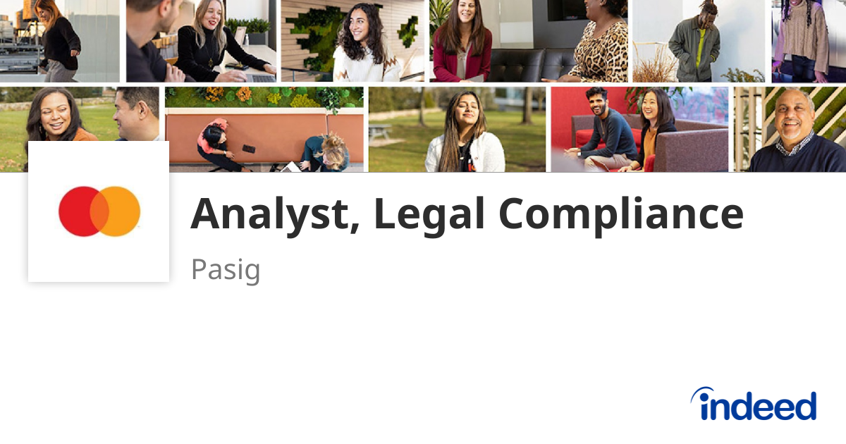 Senior Analyst, Legal Compliance - Pasig - Indeed.com