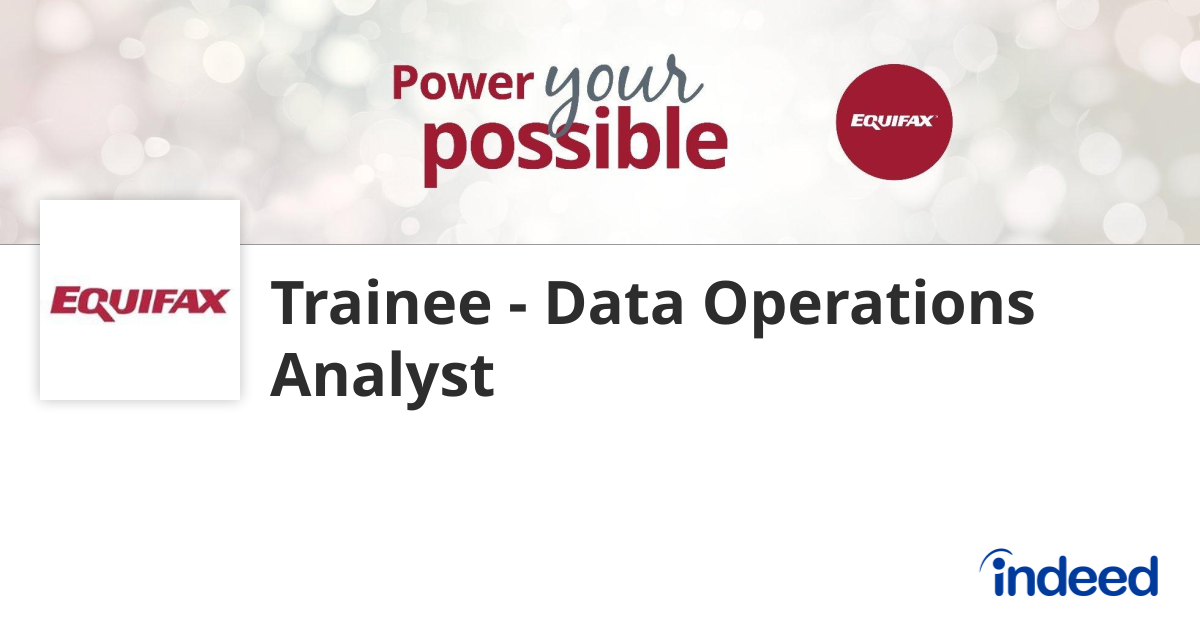 Trainee - Data Operations Analyst - Bengaluru, Karnataka - Indeed.com