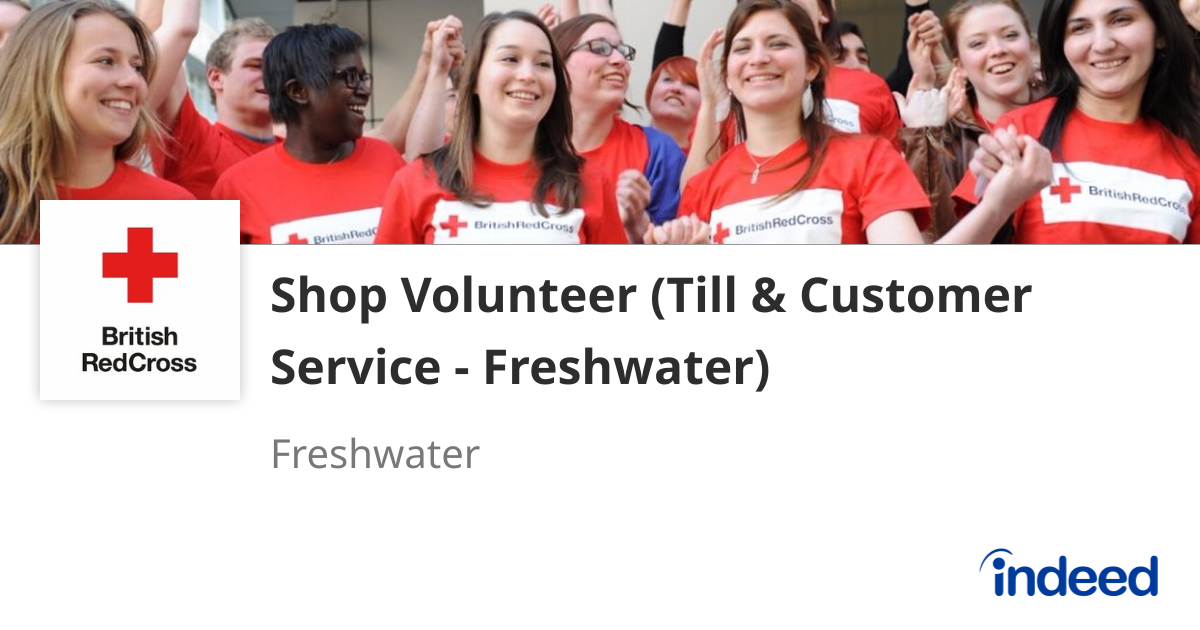 Shop Volunteer (Till & Customer Service - Freshwater) - Freshwater PO40 ...