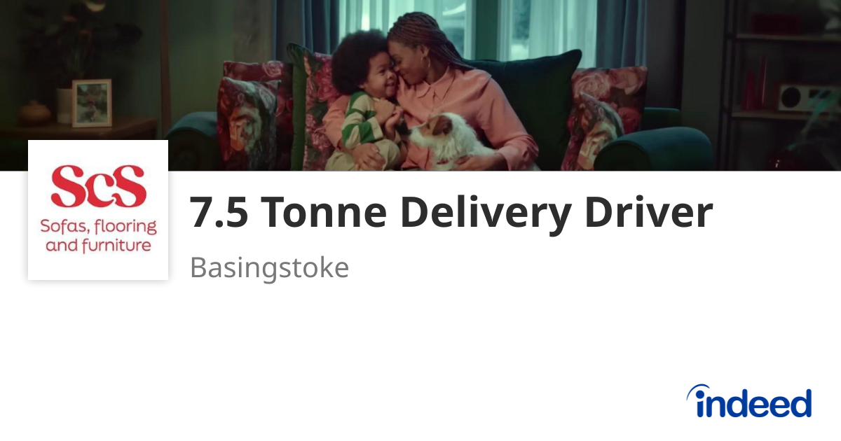 7.5 Tonne Delivery Driver - Basingstoke RG21 - Indeed.com
