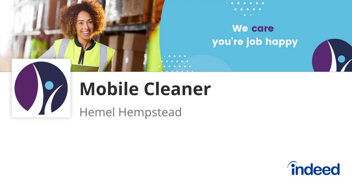 Mobile Cleaner - Hemel Hempstead HP2 - Indeed.com