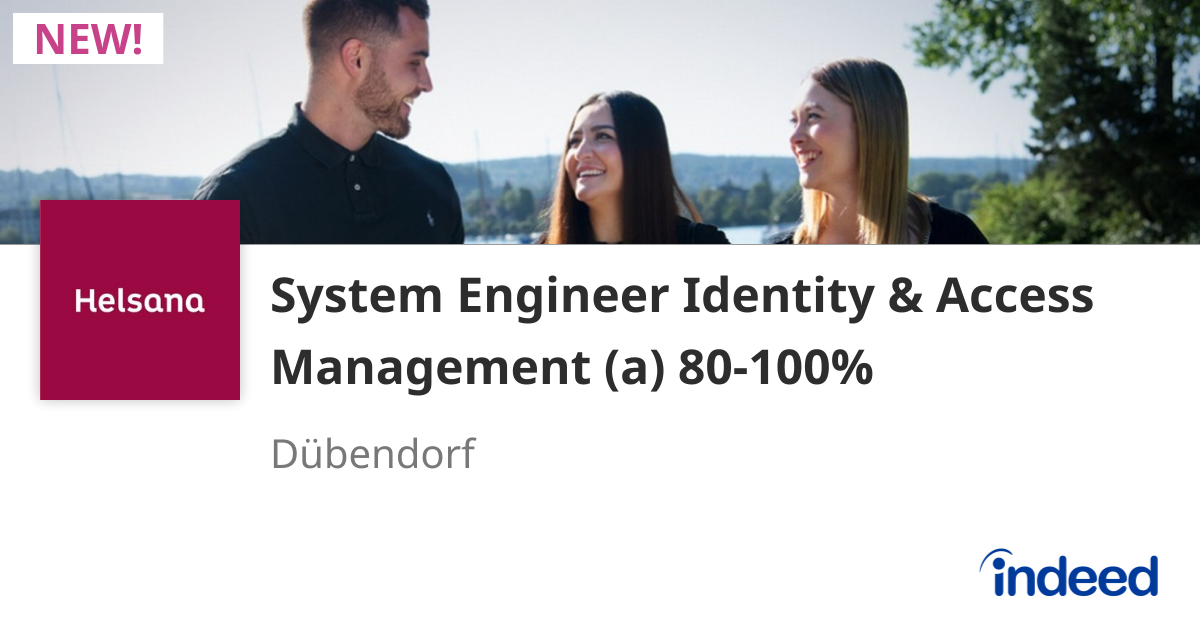 System Engineer Identity & Access Management (a) 80-100% - Dübendorf ...