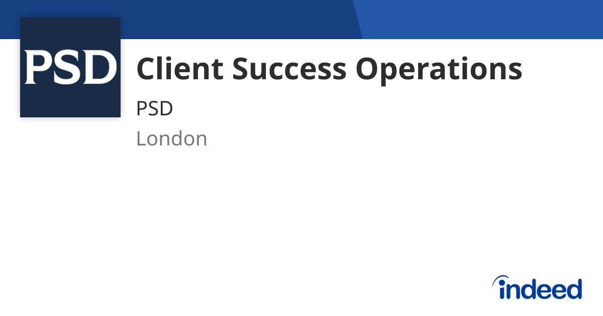 Client Success Operations - London, ON N6A 5P3 - Indeed.com
